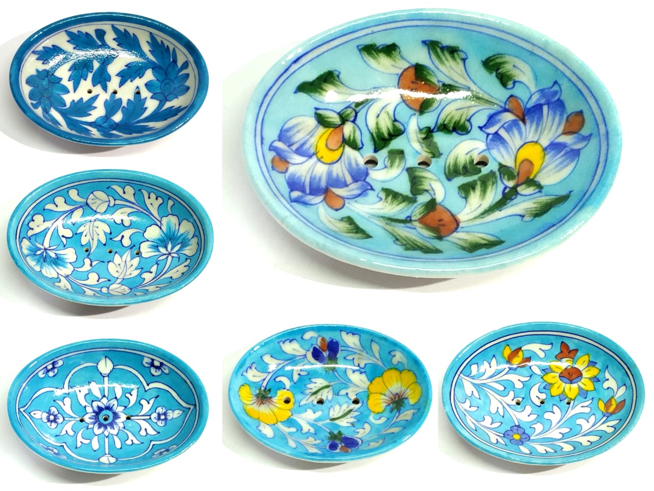Blue Pottery Bowls